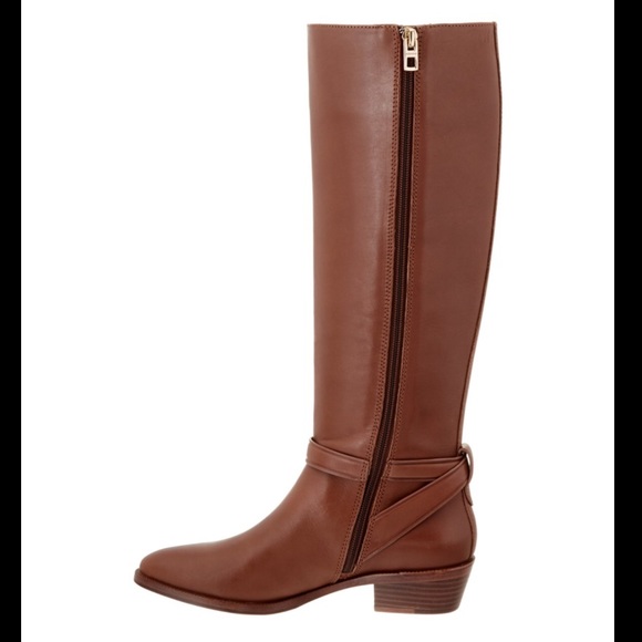 Coach | Shoes | Coach Caroline Riding Tall Calf Leather Boot | Poshmark