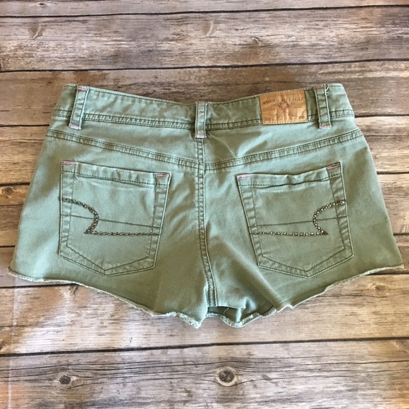 American Eagle Outfitters | Shorts | American Eagle Olive Green Shorts | Poshmark