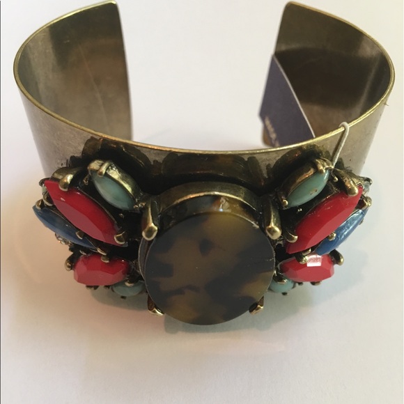 Capwell + Co. | Jewelry | Capwell Co Multi Jeweled Cuff Bracelet | Poshmark