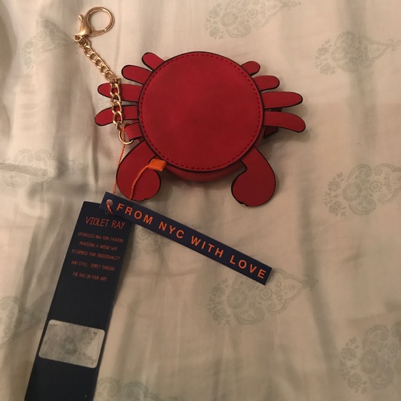 Violet Ray | Bags | Violet Ray Crab Coin Purse | Poshmark