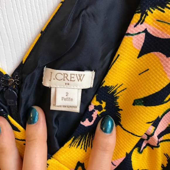 J. Crew | Dresses | J Crew Brand New Floral Dress | Poshmark