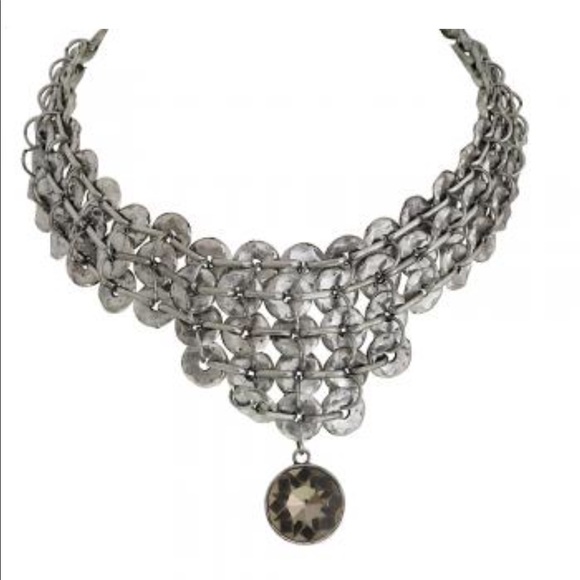 Dominique | Jewelry | Quality Antiqued Silver Topaz Designer Necklace ...
