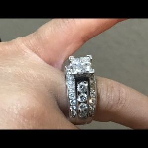 Jewelry | 14k White Gold 25 Ctw Ring | Poshmark