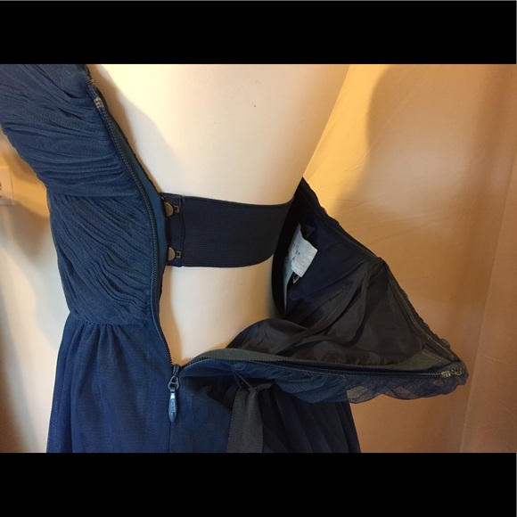 Va Et Vien | Dresses | Va Et Vien Navy Tule Full Length Gown | Poshmark