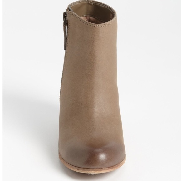Nordstrom | Shoes | Bp Beige Taupe Light Tan Leather Ankle Booties ...