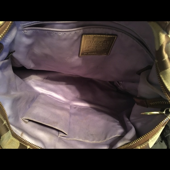Coach | Bags | Brown Poppy Collection Coach Purse | Poshmark