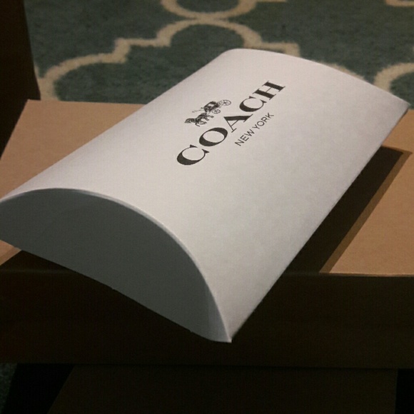 Coach | Bags | New Coach Paper Bags Cardboard Box Pillow Box | Poshmark