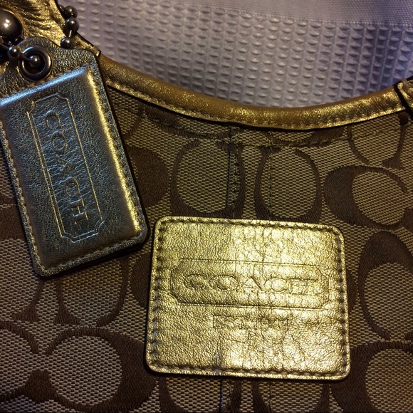 Coach | Bags | Coach Bleeker Signature Shoulder Tote Large | Poshmark