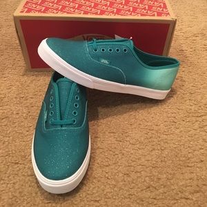 Vans | Shoes | 2 Tone Glitter Authentic Lo Pro Vans | Poshmark
