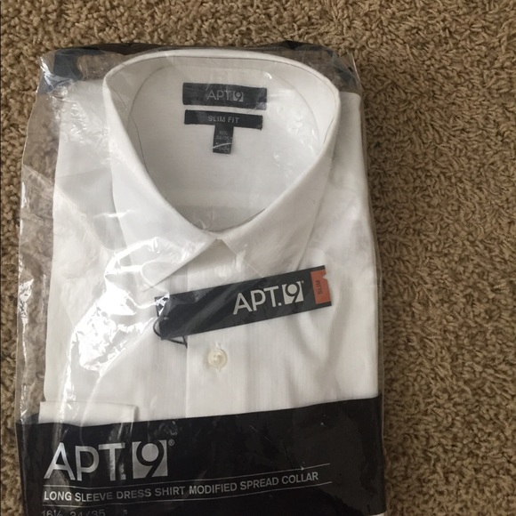 Apt. 9 | Shirts | Brand New White Apt9 Dress Shirt | Poshmark