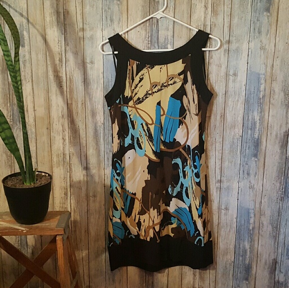 Dress Barn | Dresses | Dressbarn Fun Print Dress | Poshmark