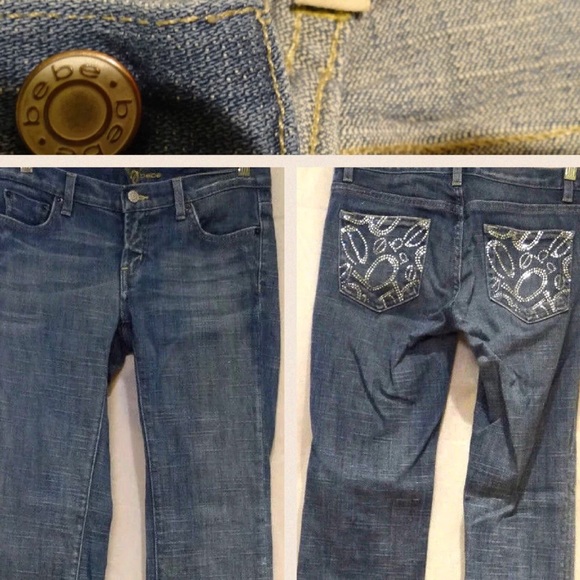 bebe | Jeans | Bebe Logo Jeans | Poshmark