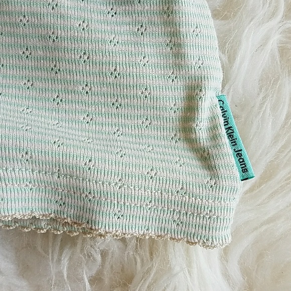 Calvin Klein | Tops | Vintage Calvin Klein Crop | Poshmark
