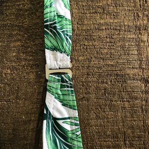 Swim | High Waist Leaf Print Bikini | Poshmark