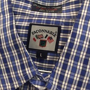 Façonnable | Shirts | Mens Faonnable Dress Shirt | Poshmark