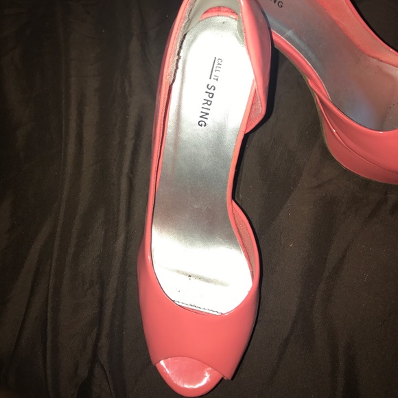 Call It Spring | Shoes | Call It Spring Bright But Light Pink Heels ...