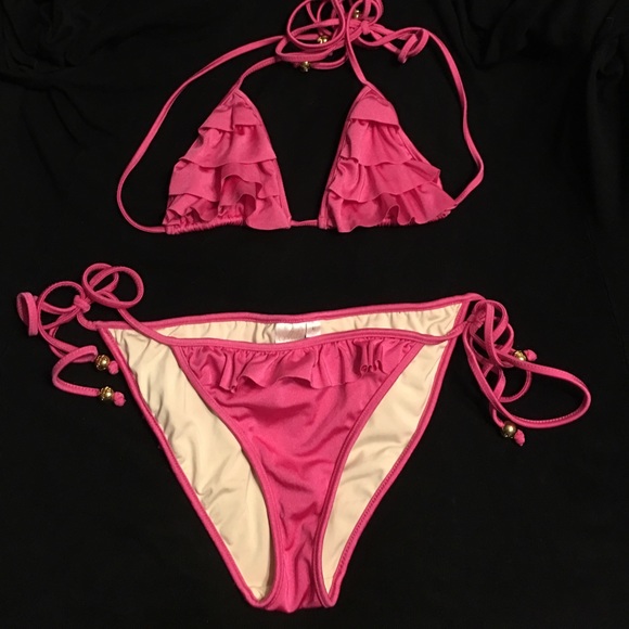 Milly | Swim | Milly Ruffle Bikini Make Me Offer Or Trade | Poshmark