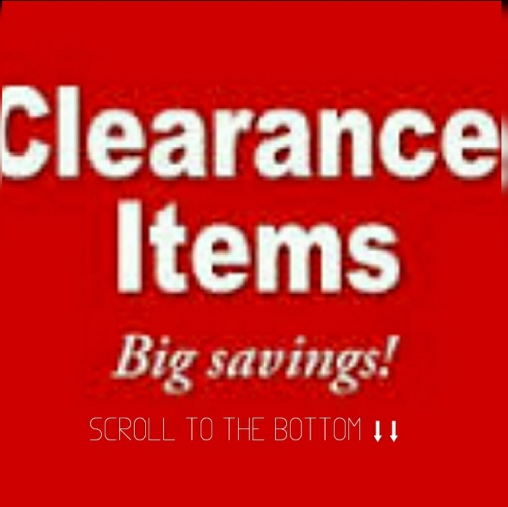 Red Tag Sale Clearance Items Below - Gem
