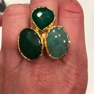 Jewelry | Triple Stone Ring | Poshmark