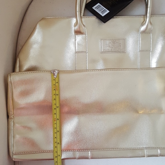 Paris Hilton | Bags | Paris Hilton Gold Rush Tote Bag | Poshmark