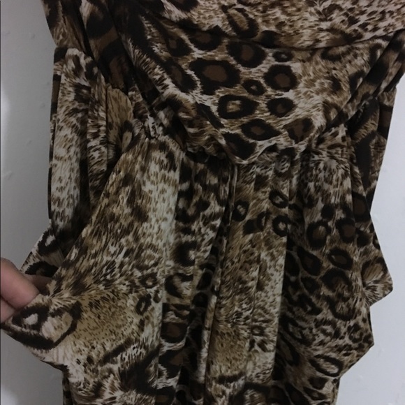 Pants & Jumpsuits | Leopard Animal Print Jumper | Poshmark