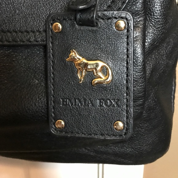 Emma Fox | Bags | Gorgeous Black Emma Fox Bag | Poshmark