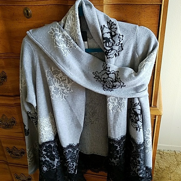 Janice | Sweaters | Sweatshirt Material Wrap With Sleeves | Poshmark