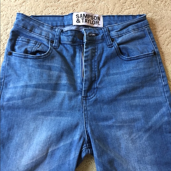 sampson & taylor | Jeans | Denim Skinny Jeans High Waisted | Poshmark