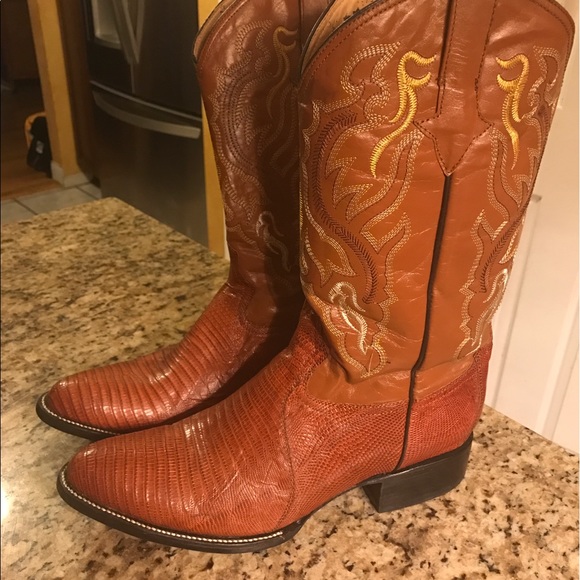 Shoes | Mens Size 11 Authentic Lizards Boots Used Lightly | Poshmark