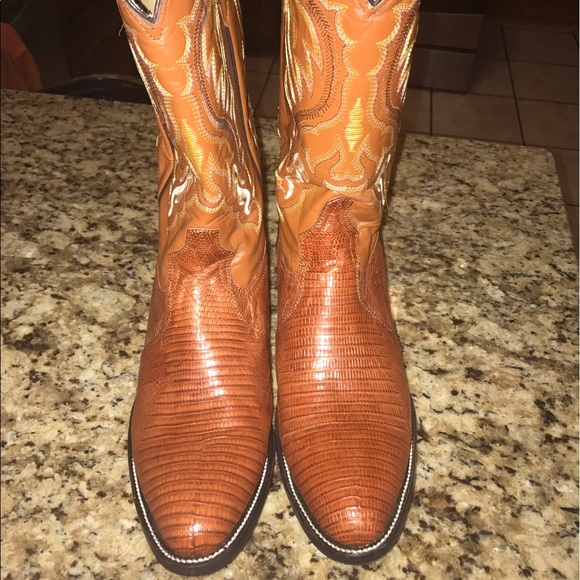 Shoes | Mens Size 11 Authentic Lizards Boots Used Lightly | Poshmark