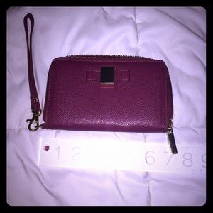 53% off Ivanka Trump Handbags - Blue Wallet with charger by Ivanka from ...