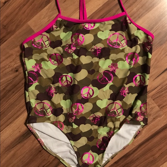 OP | Swim | Girls Camo One Piece Swimsuit By Op | Poshmark