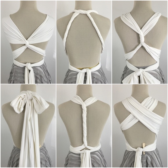 Dresses | Ruffle Convertible Wrap Dress Nwot | Poshmark