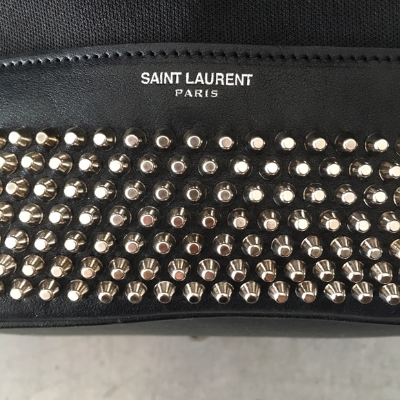Yves Saint Laurent | Bags | Ysl Studded Bucket Backpack Bag | Poshmark