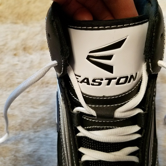 Easton | Shoes | Mens Easton Black Baseball Cleats Ideal Fit 5 | Poshmark