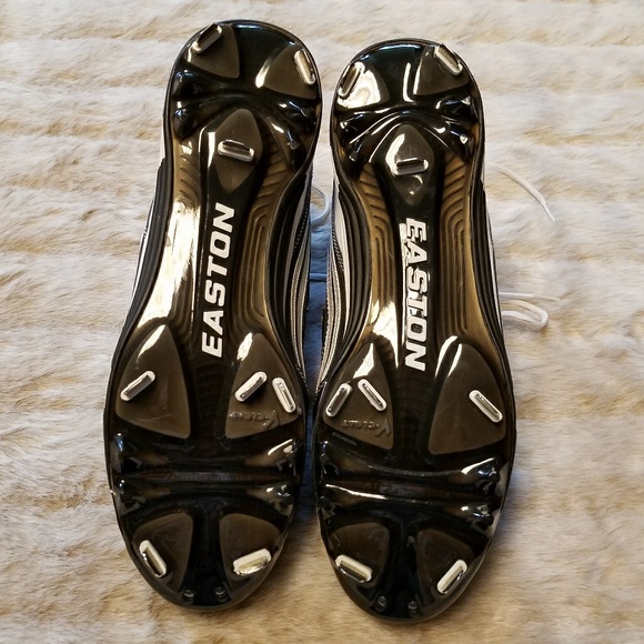Easton | Shoes | Mens Easton Black Baseball Cleats Ideal Fit 5 | Poshmark