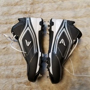 Easton | Shoes | Mens Easton Black Baseball Cleats Ideal Fit 5 | Poshmark