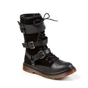 Hot Topic | Shoes | Harness And Buckle Combat Boots | Poshmark