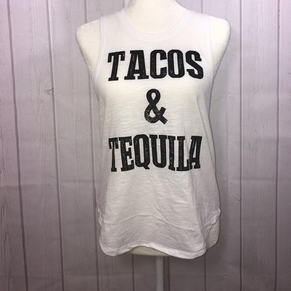 Kyoot Clothing | Tops | Tacos Tequila Muscle Tee | Poshmark