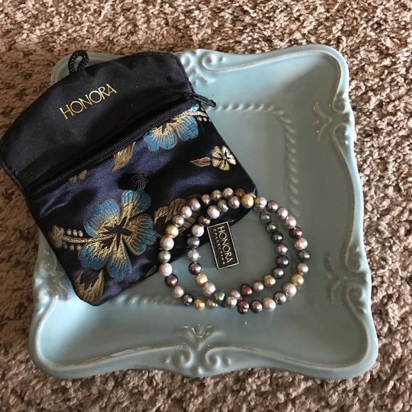Honora | Jewelry | Honora Freshwater Pearl Bracelets Set Of Two | Poshmark