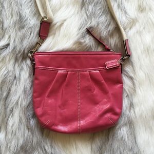 Coach | Bags | Coach Pink Crossbody Bag | Poshmark