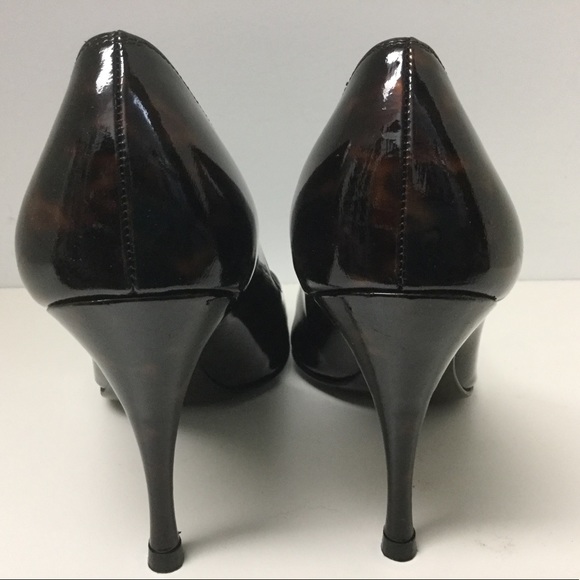 Stuart Weitzman | Shoes | Stuart Weitzman Tortoise Shell Open Toe Heels ...