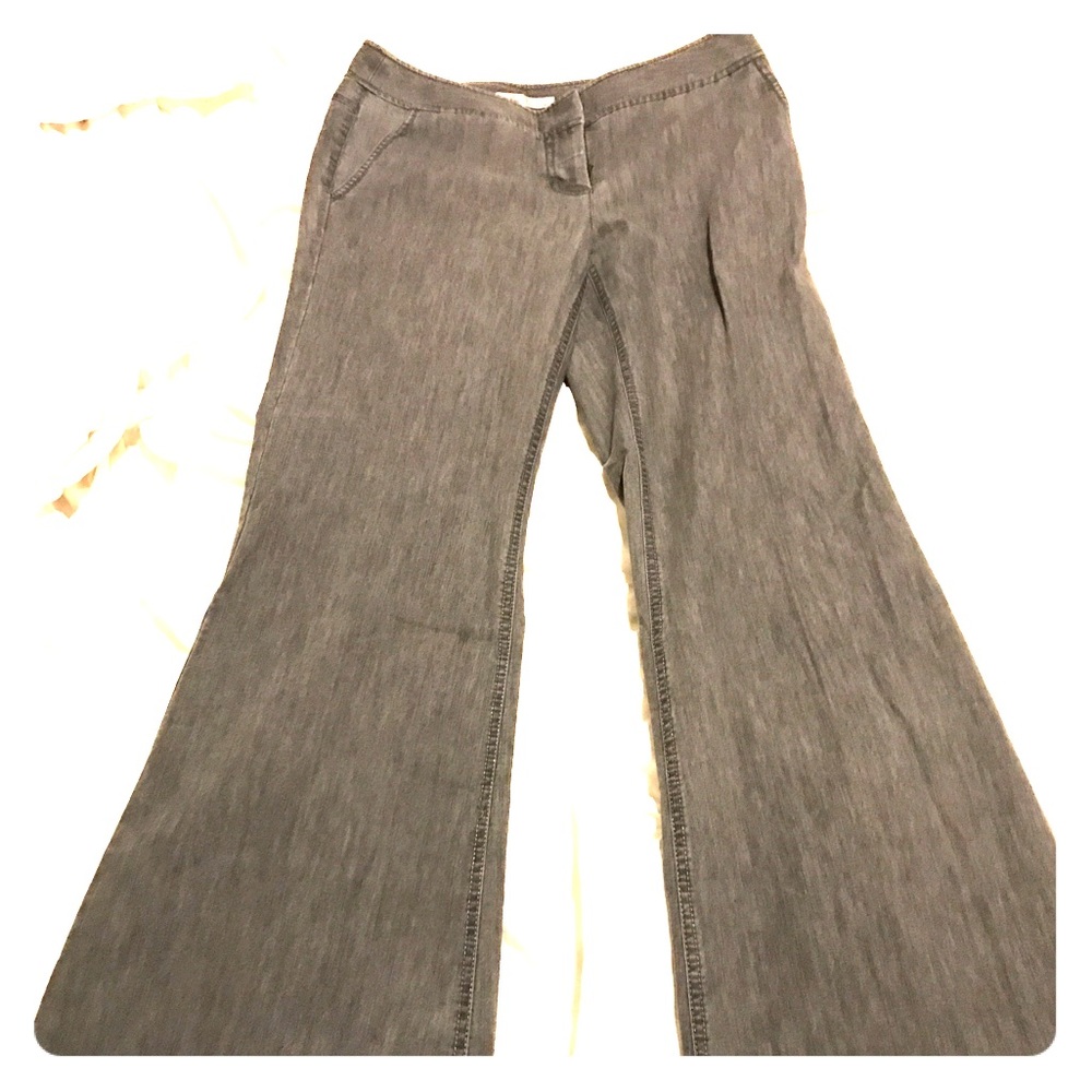 Kenneth Cole Gray Wide Leg Jean - Gem