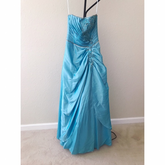 May Queen Couture | Dresses | Sky Blue May Queen Prom Dress | Poshmark
