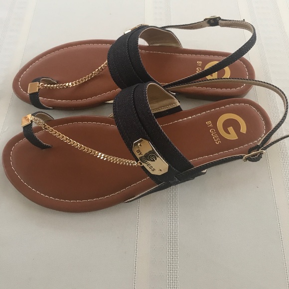 G by Guess | Shoes | G By Guess Lonely Womens Sandal With Chain | Poshmark