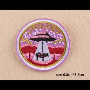 Urban Outfitters | Accessories | Ufology Alien Abduction Iron On Patch | Poshmark