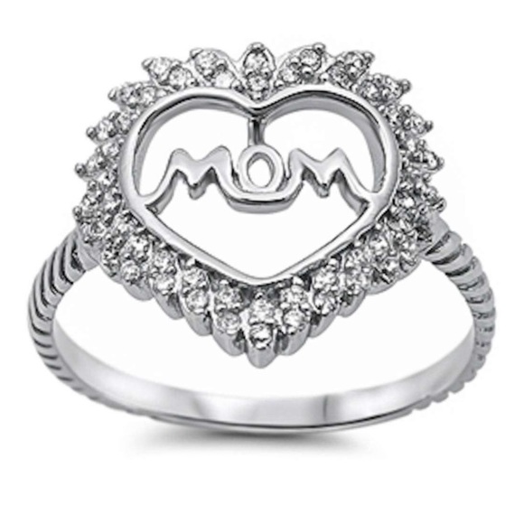 Jewelry | Sterling Silver 925 Mom Ring | Poshmark