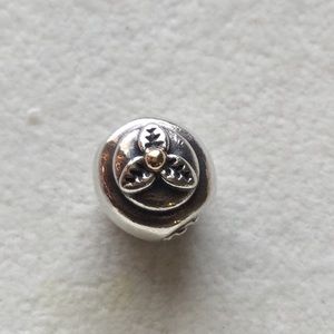 Pandora | Jewelry | Authentic Retired 2tone Pandora Cupcake | Poshmark
