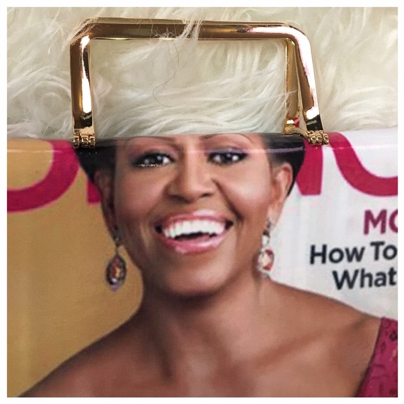 Bags | Only 1 Left Michelle Obama Magazine Purse | Poshmark