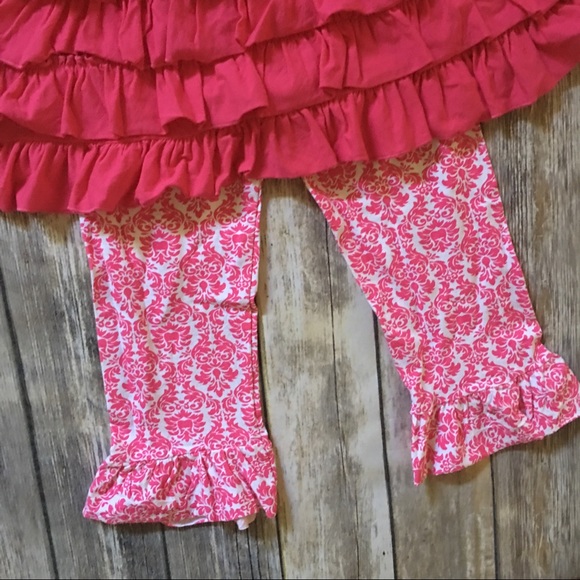 MissUnderstood | Matching Sets | Pink Layered Ruffled Boutique | Poshmark